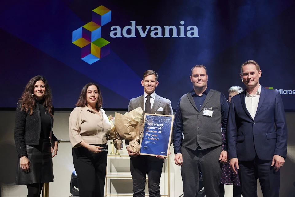 Microsoft valdi Advania samstarfsaðila ársins 2022