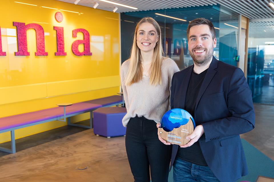 Advania hlaut Salesforce Partner Innovation verðlaunin 2022