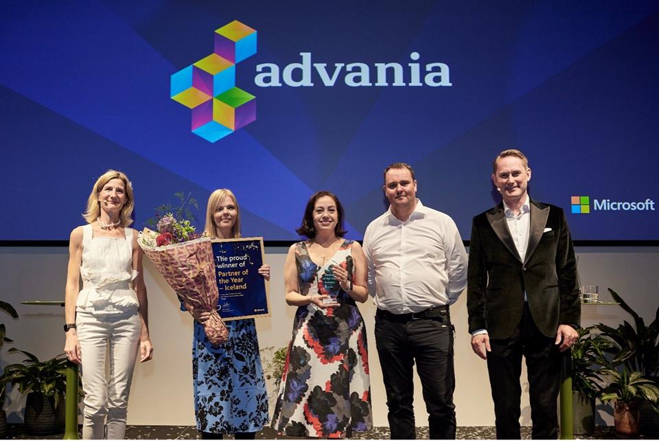 Advania samstarfsaðili ársins hjá Microsoft